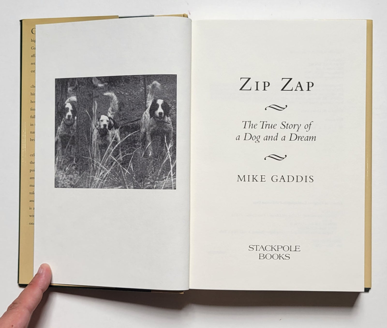 Zip Zap: The True Story of a Dog and a Dream – Sporting Classics Store