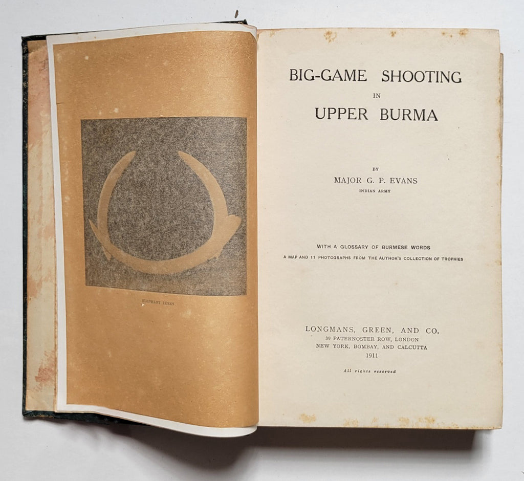 Big Game Shooting in Upper Burma – Sporting Classics Store