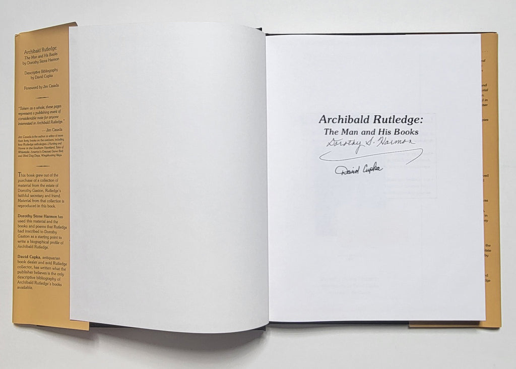 Archibald Rutledge: The Man and His Books – Sporting Classics Store