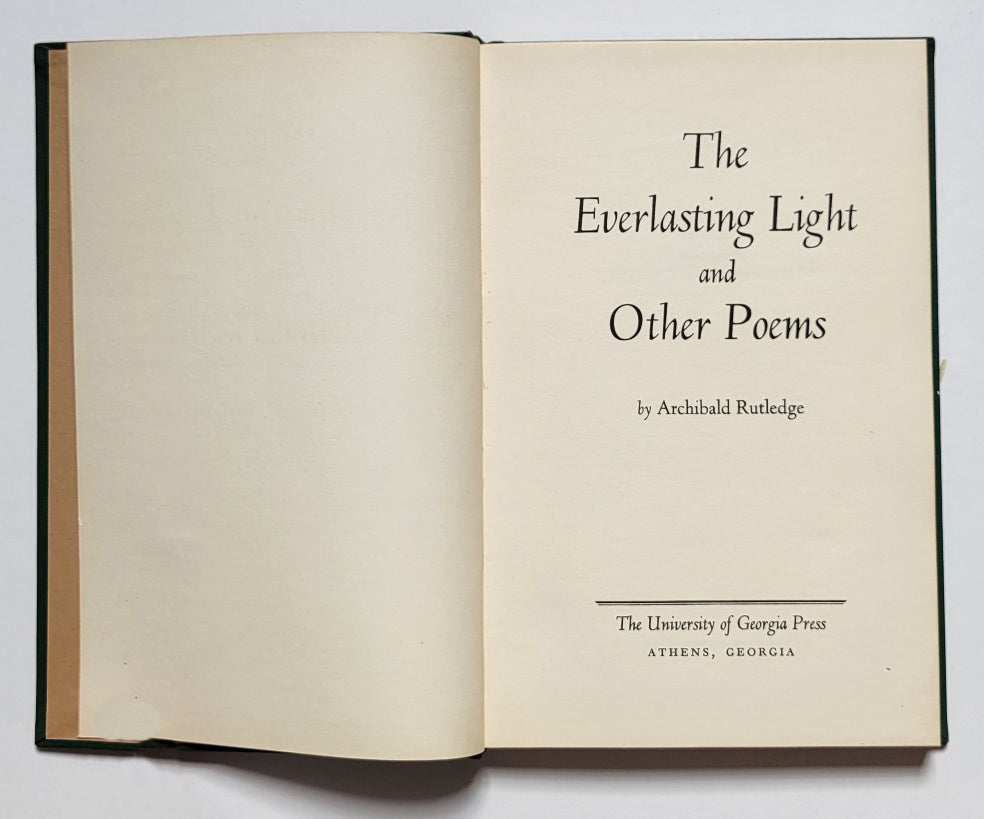 The Everlasting Light and Other Poems #2 – Sporting Classics Store