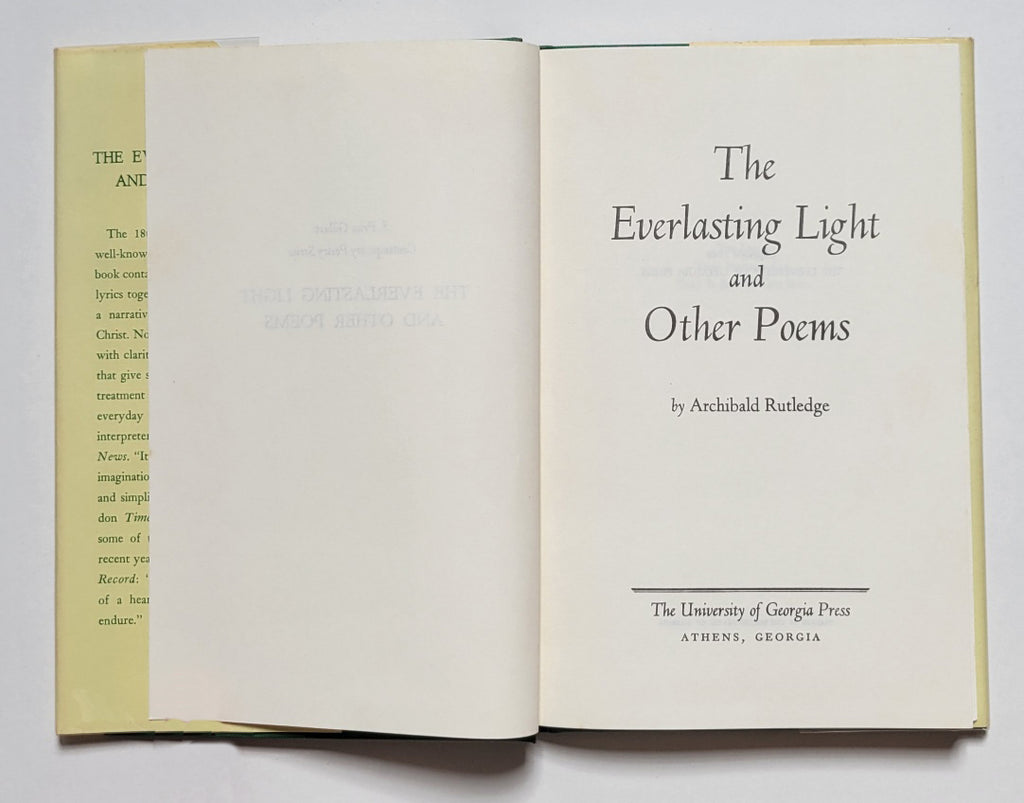 The Everlasting Light and Other Poems – Sporting Classics Store