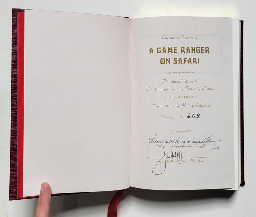 A Game Ranger on Safari and A Game Ranger’s Notebook – Sporting ...