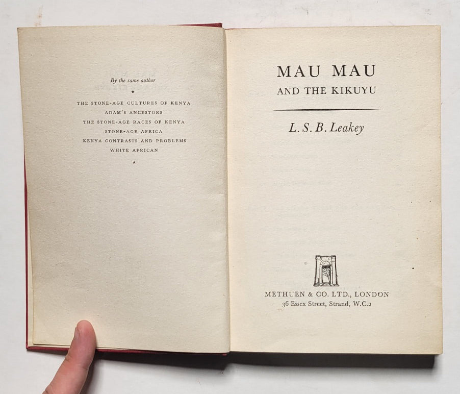 Mau Mau and the Kikuyu – Sporting Classics Store