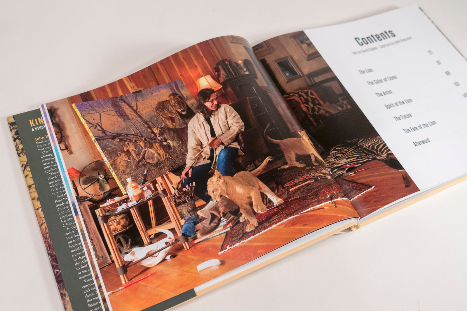 King of Beasts: A Study of the African Lion - Deluxe Edition - Signed ...